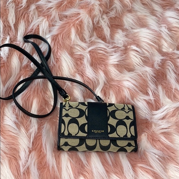 Coach | Bags | Coach Mini Crossbody Wallet | Poshmark